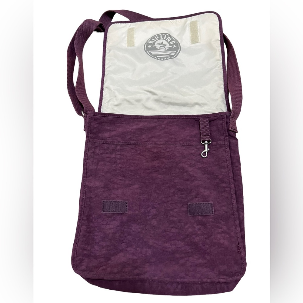 Kipling Messenger Crossbody Bag Purple - Gem